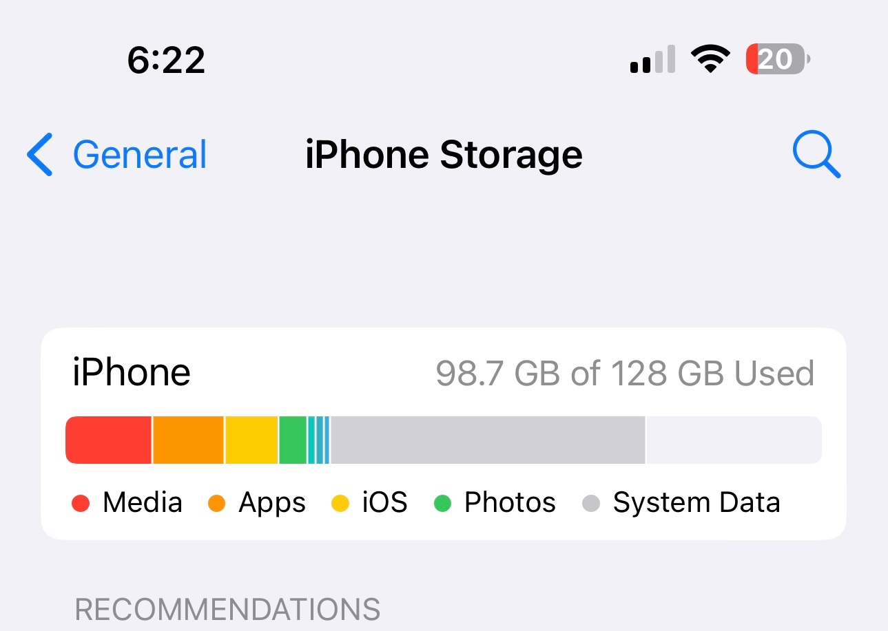 How to delete system data including cach… - Apple Community