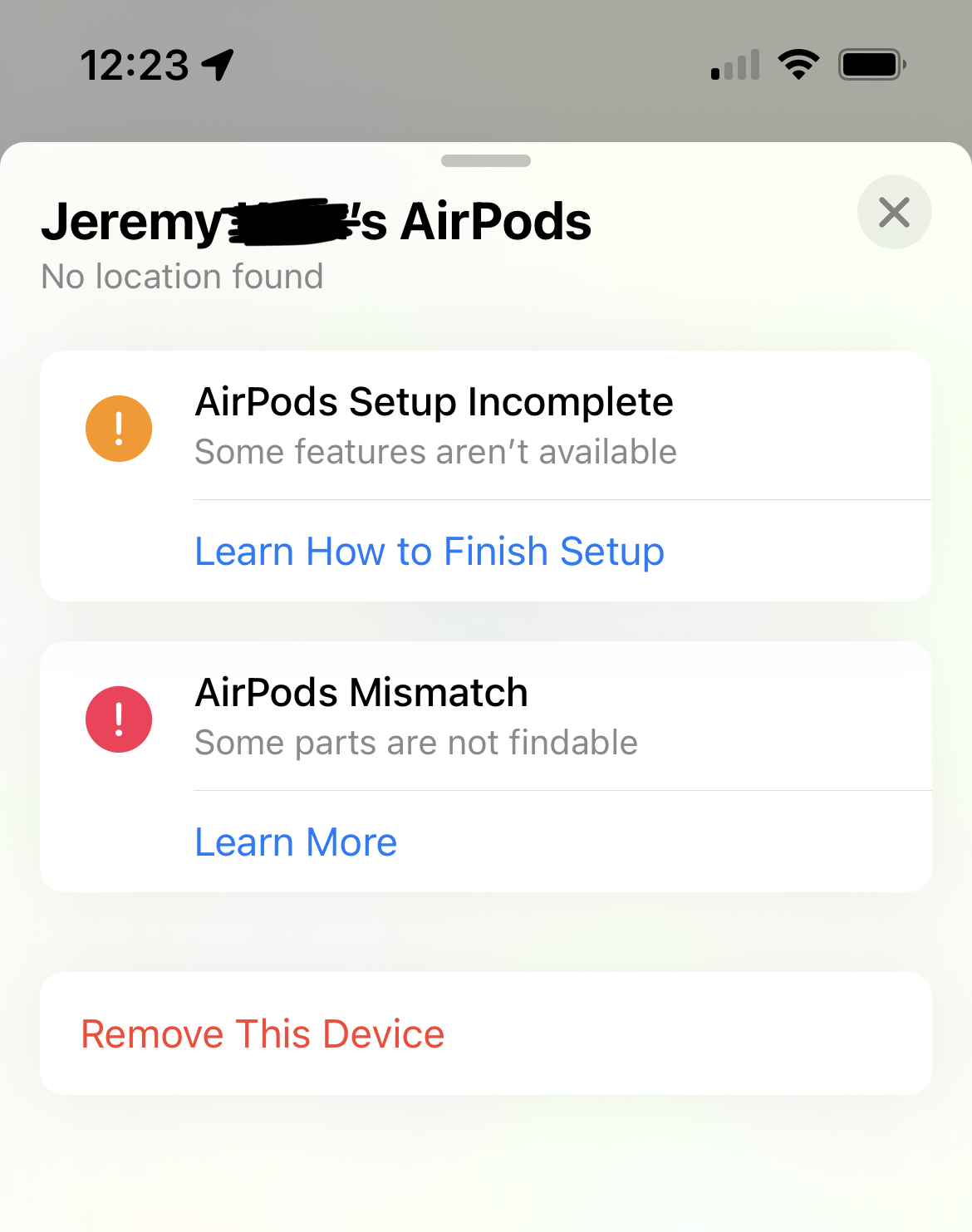 AirPods Mismatch - Apple Community