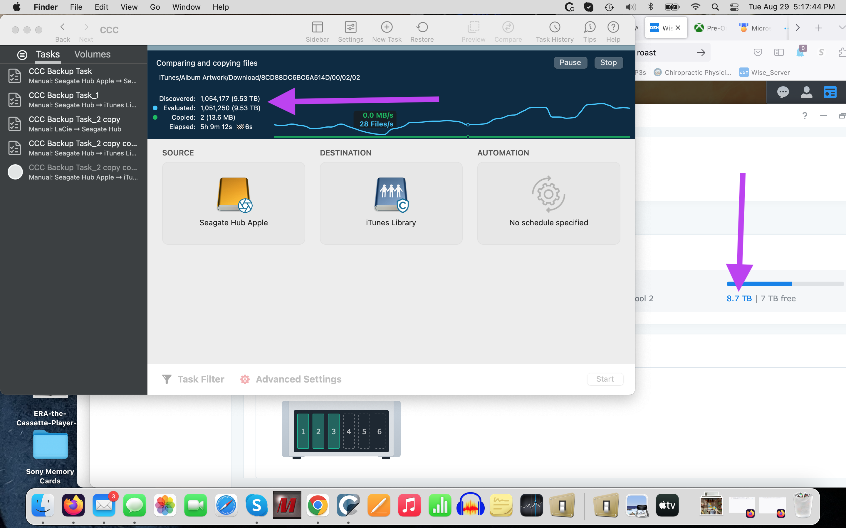 Moving giant iTunes library to Synology N… - Apple Community