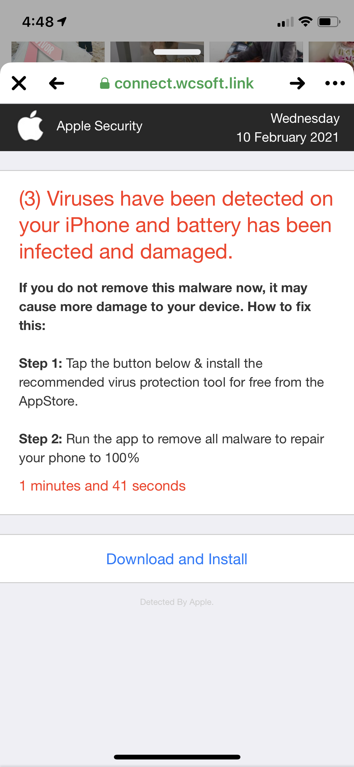 Pop up virus? - Apple Community