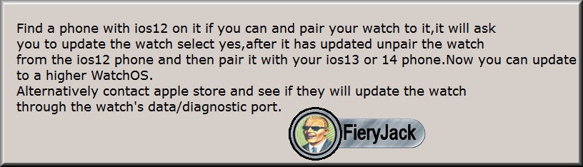 My apple watch series 2 unable to install… - Apple Community