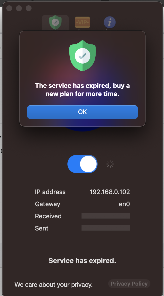 Issue Subscribed to a VPN Plus - Apple Community