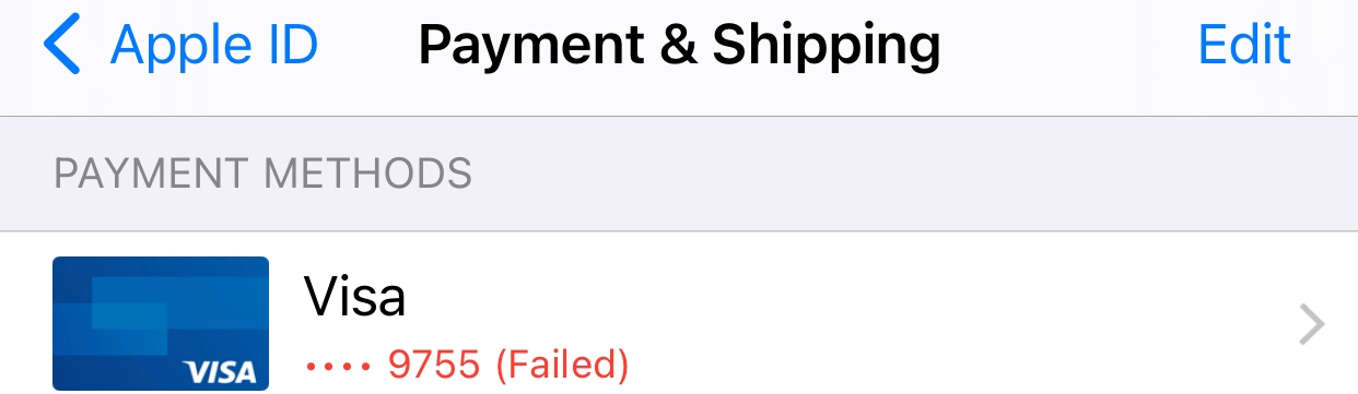 Payment method - Apple Community