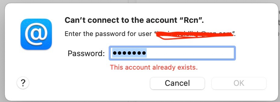 Email "This account already exists" - Apple Community