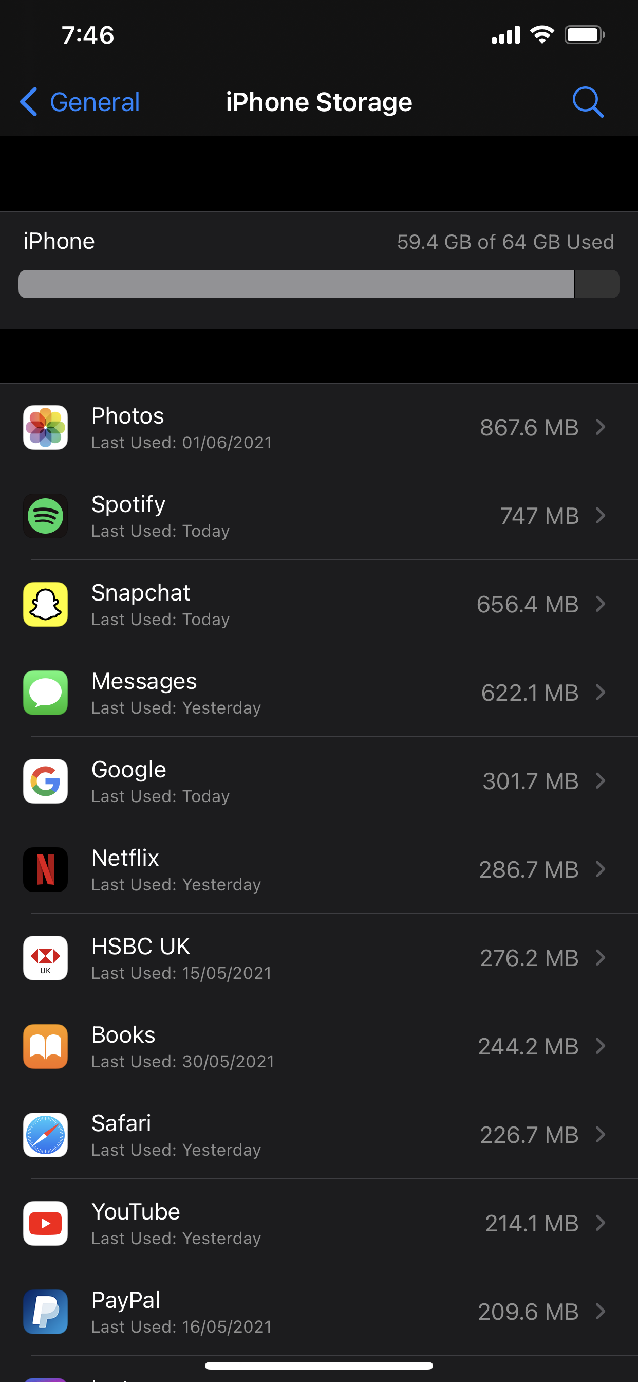 iPhone Storage Full - Apple Community