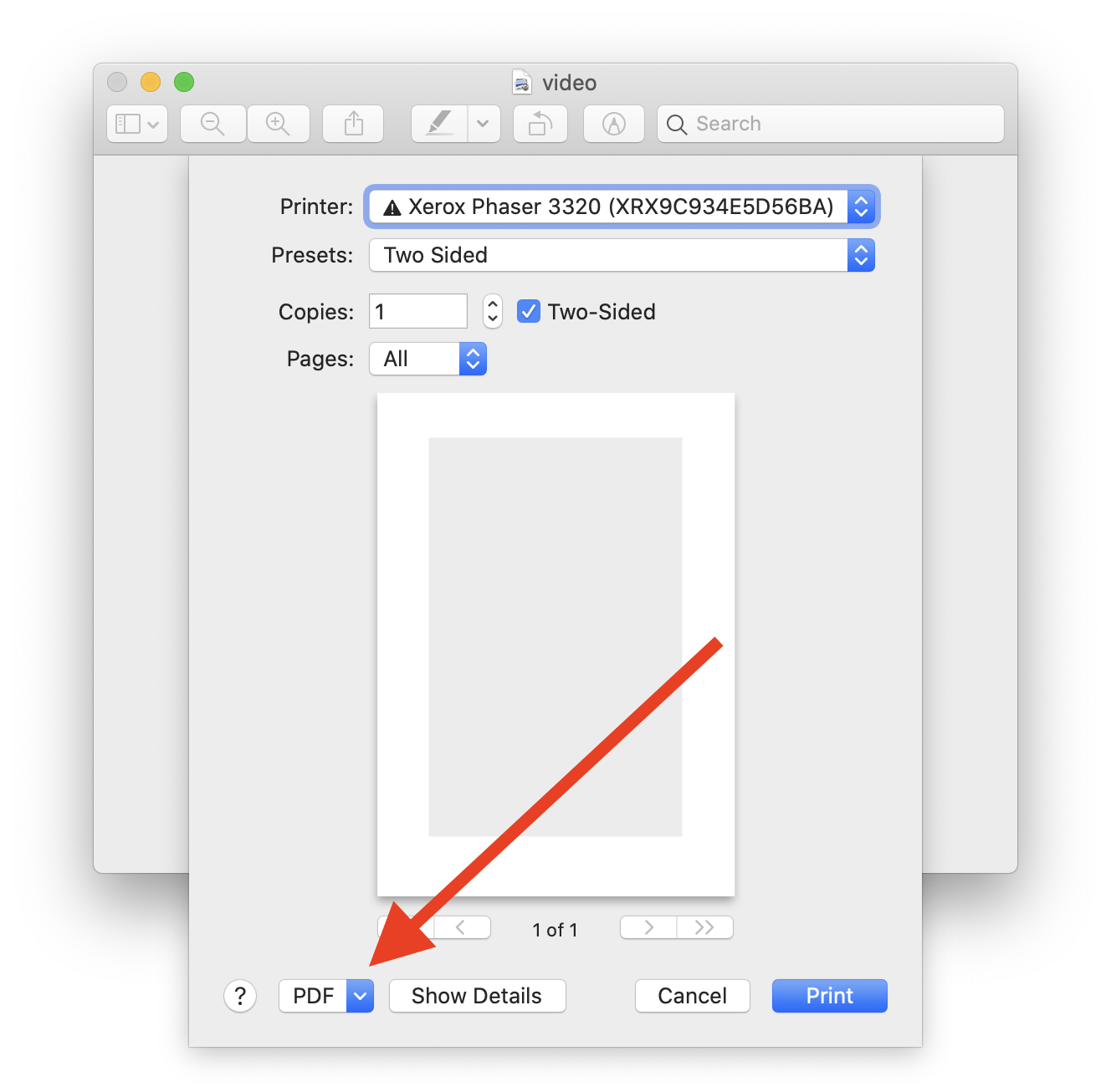 print to pdf - Apple Community