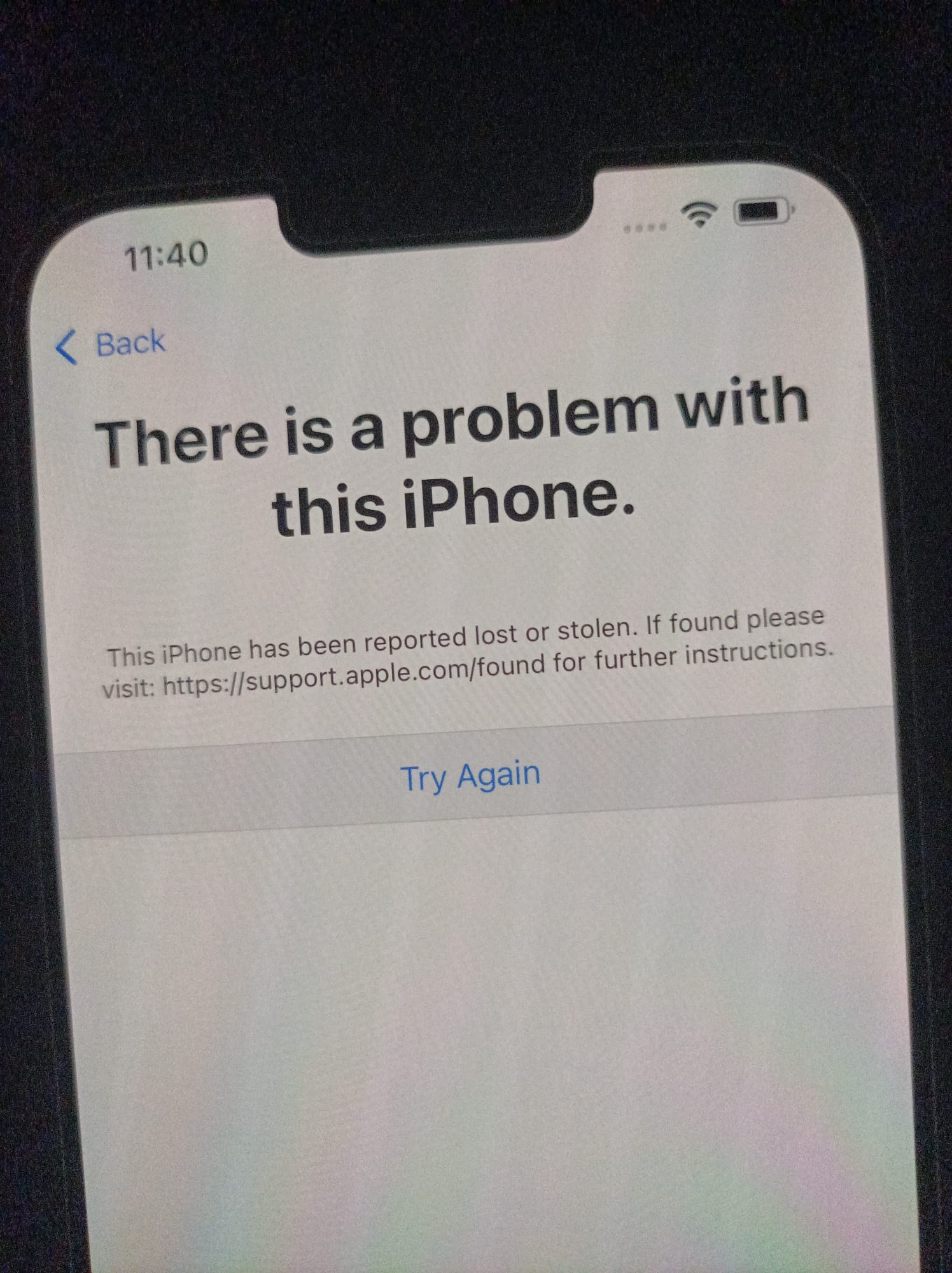 How can activate my iphone again if i fou… - Apple Community