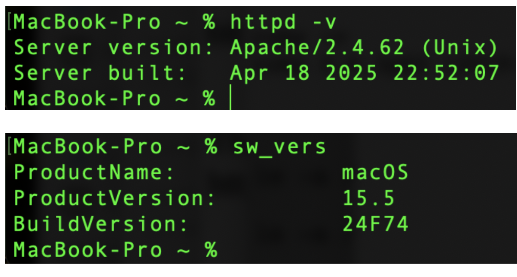 Apache httpd didn't updated with last mac… - Apple Community