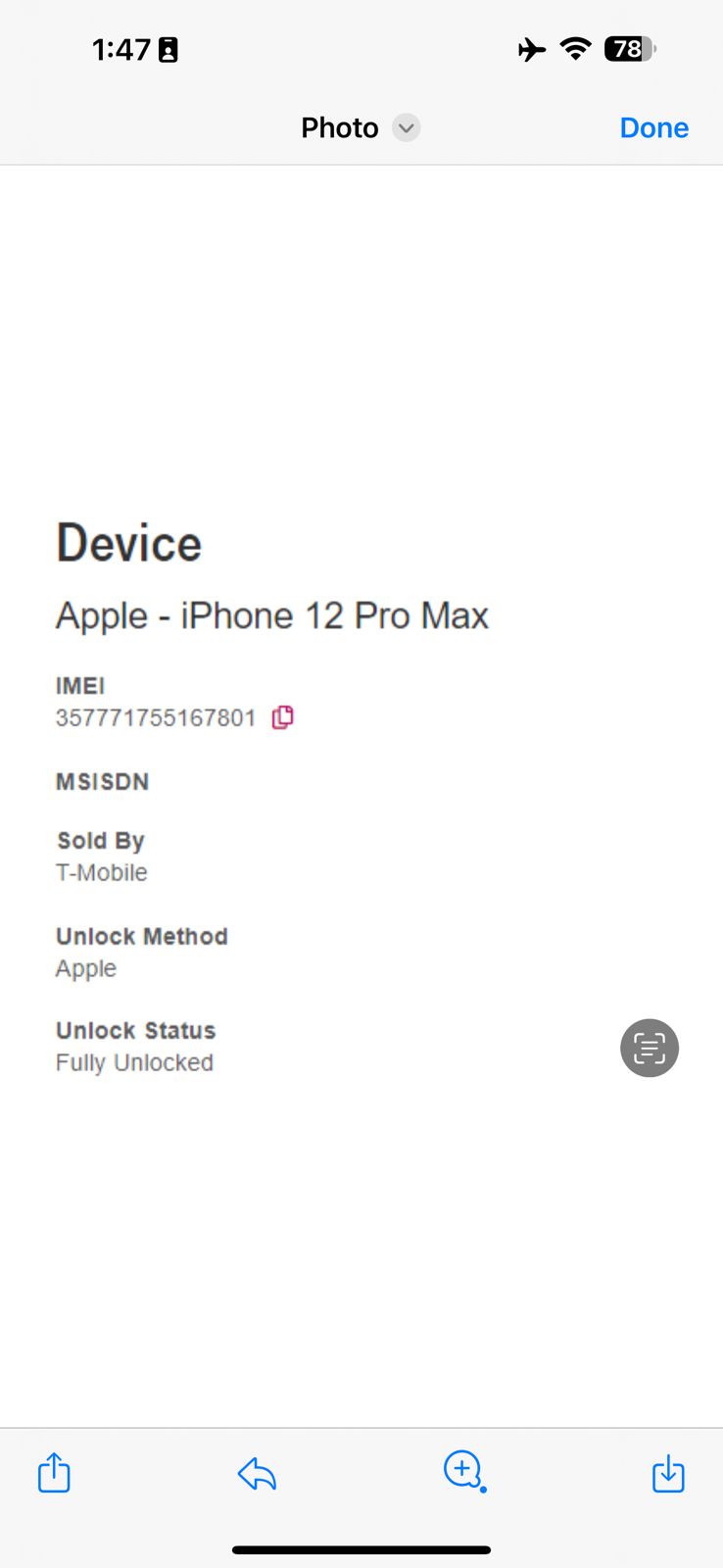 My iphone 12 pro max is still sim lock af… - Apple Community