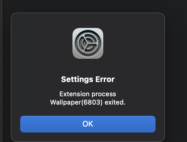 I am getting an error when changing my wa… - Apple Community