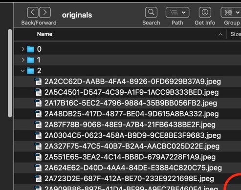 Random file name - why? - Apple Community