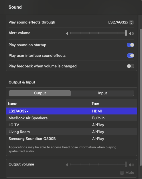 Audio not outputting from monitor with HD… - Apple Community