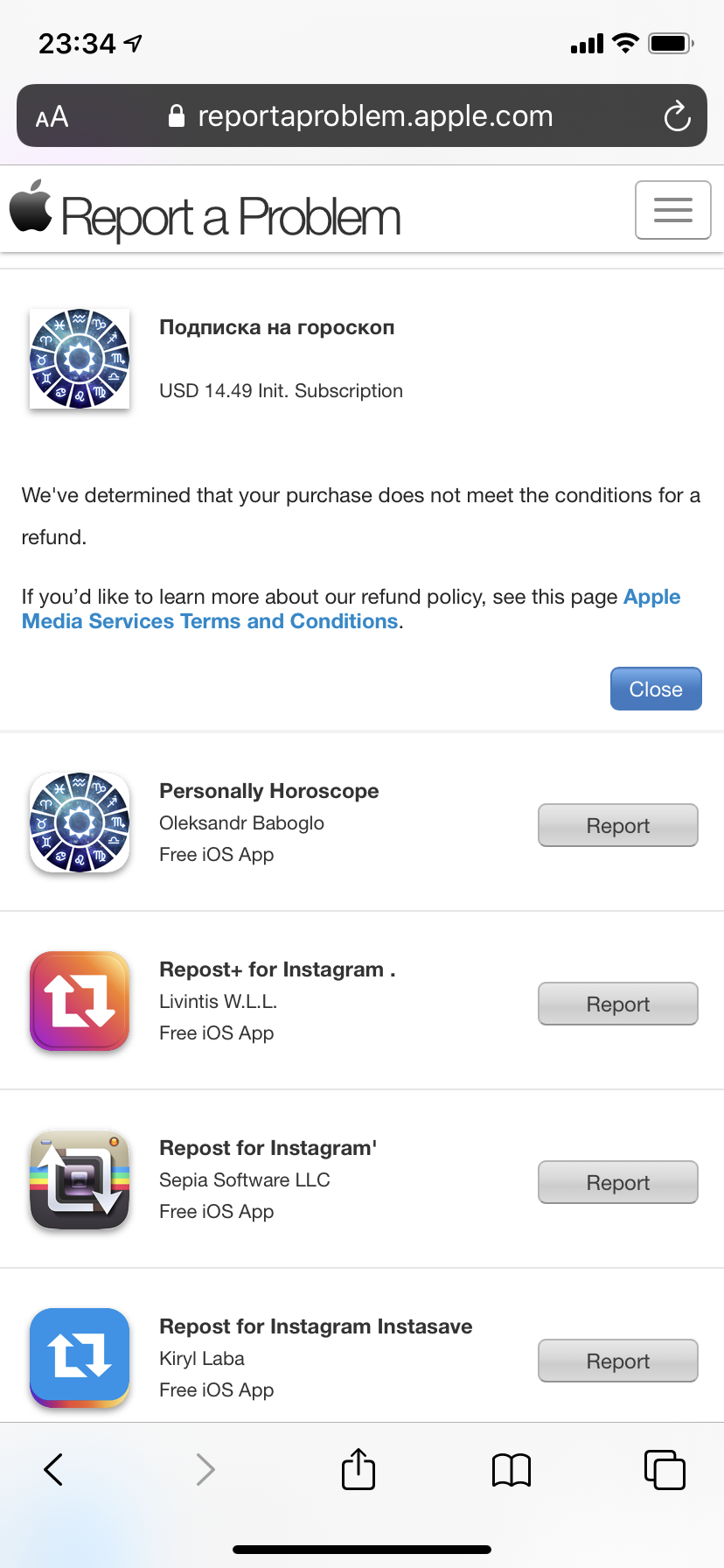Fraud application purchase - Apple Community