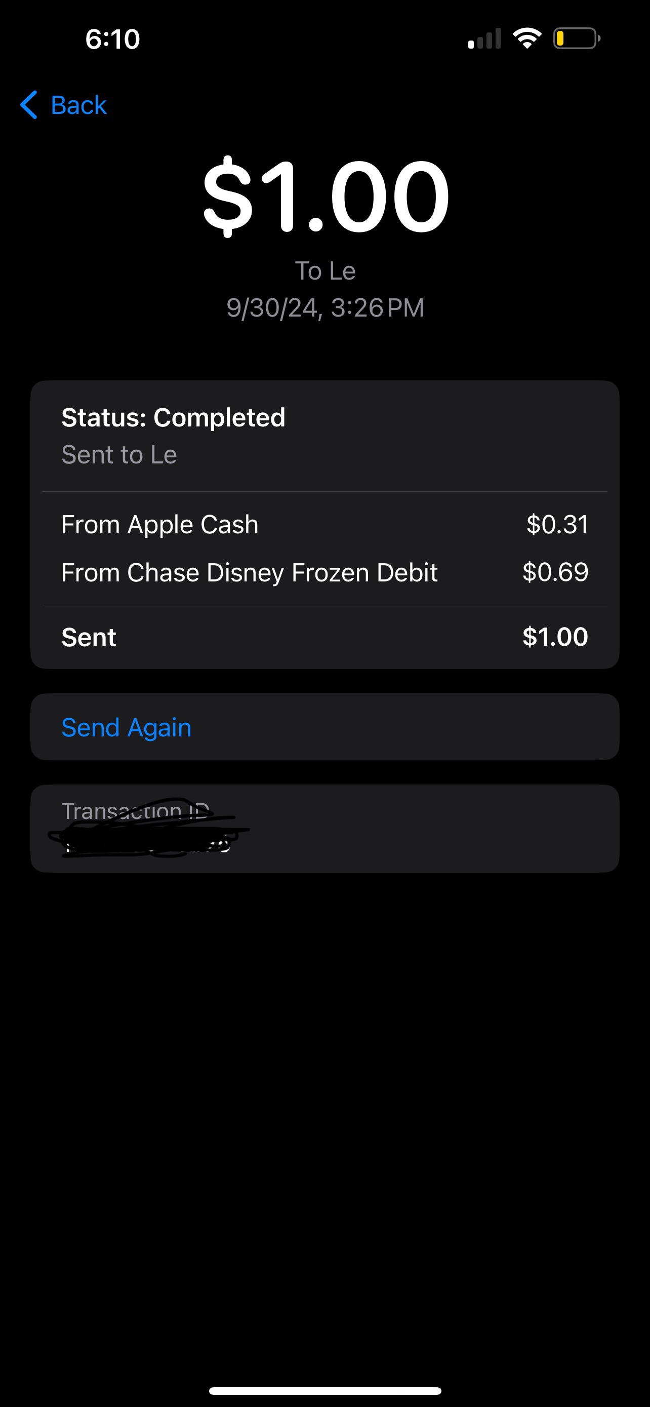 Apple wallet in the negative - Apple Community