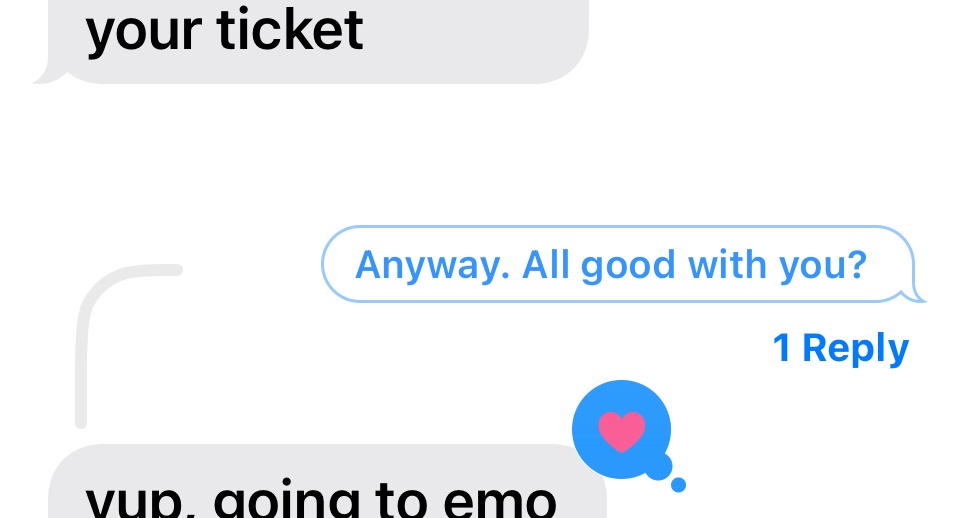 My daughter sends messages that reference… - Apple Community