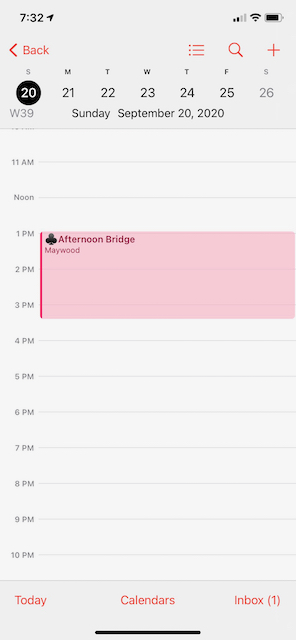 iOS 14 Calendar Today View Change - Apple Community