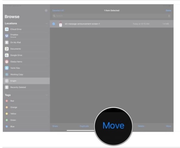Transferring files to and from an externa… - Apple Community