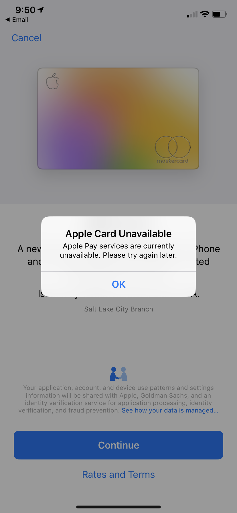 Apple Card invite email - Apple Community