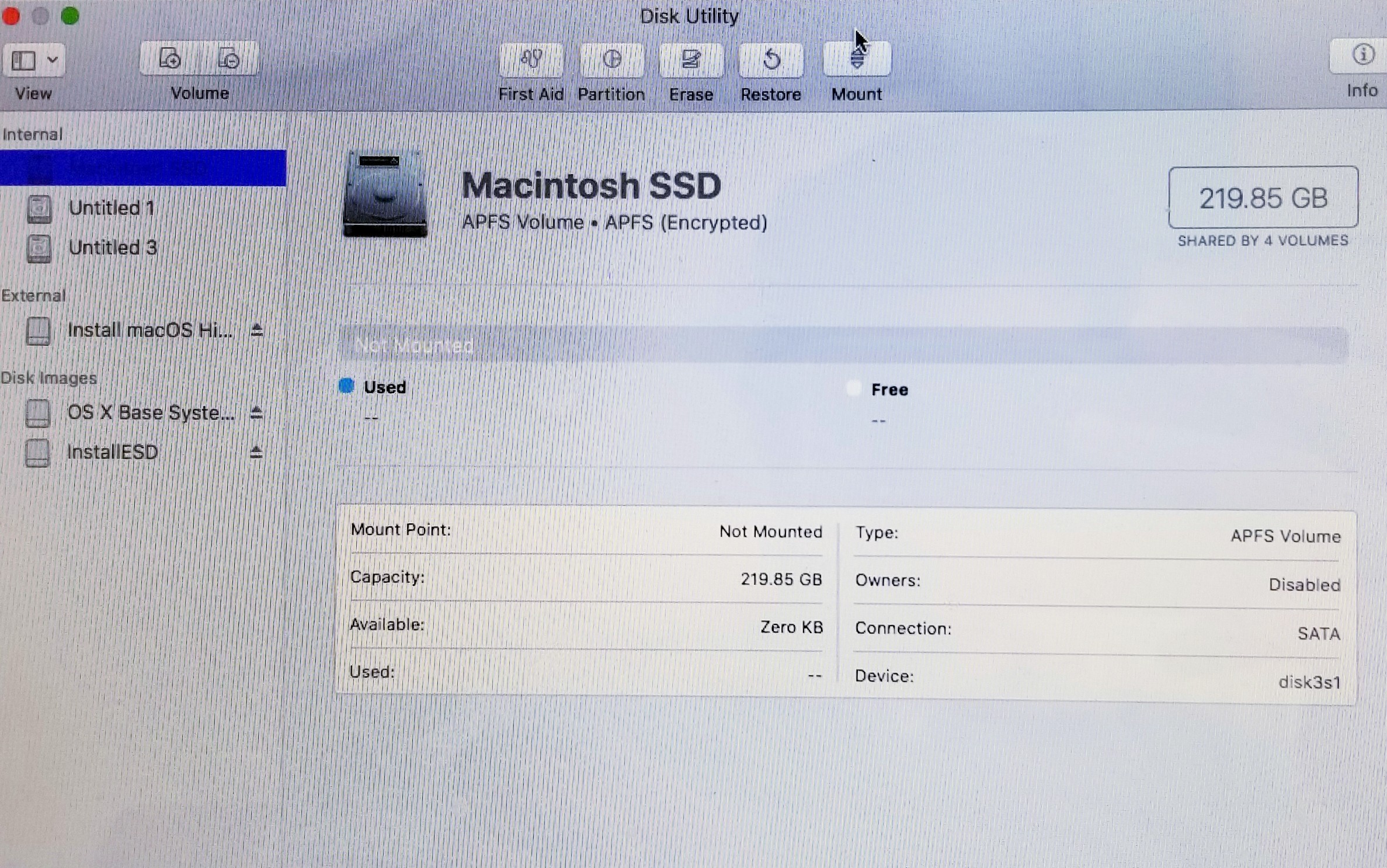 How to Fix My SSD Partition with "Unknown… - Apple Community