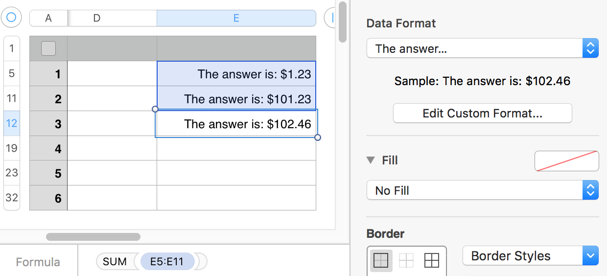 Is there a Text() function in Numbers - Apple Community