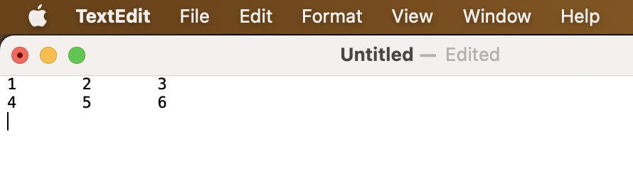 Apple Mac tab delimited plain text will n… - Apple Community