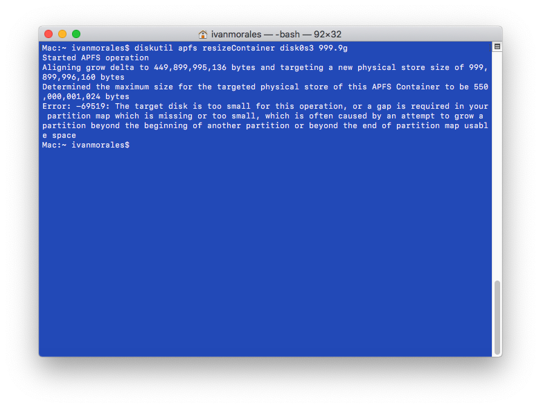 How to Increase APFS Container Size? I ha… - Apple Community