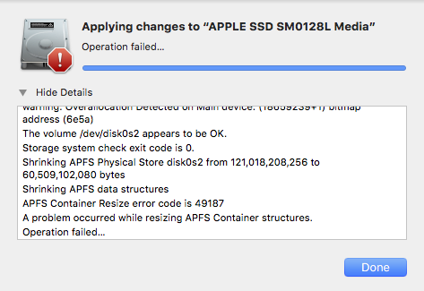 How Do You Solve an issue with Partitioni… - Apple Community
