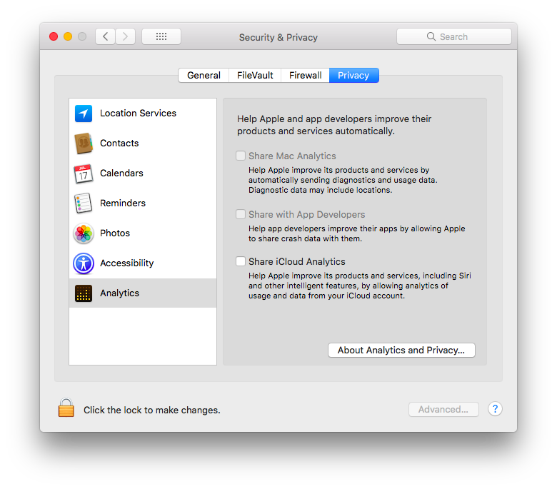 Disable "Automatically send report to app… - Apple Community