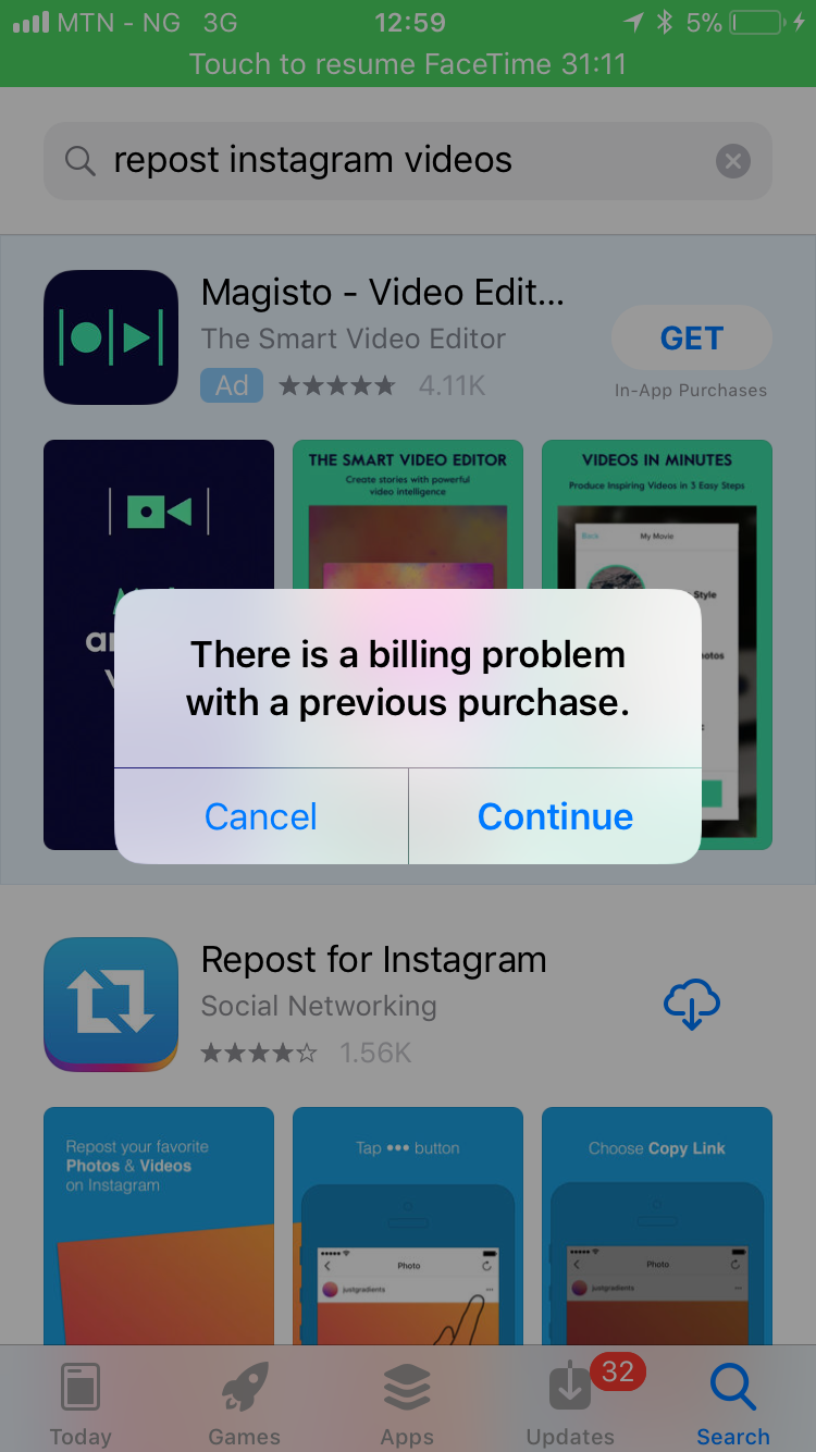 I am not able to download or update my ap… - Apple Community