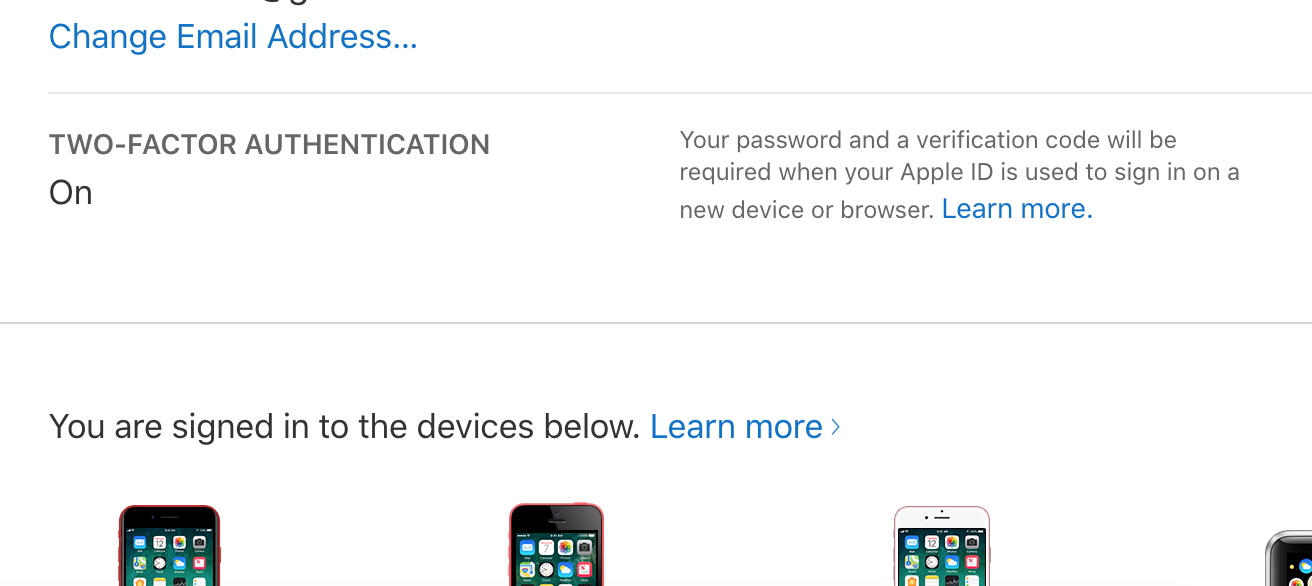 Do Not Have Option to Turn OFF Two Factor… - Apple Community