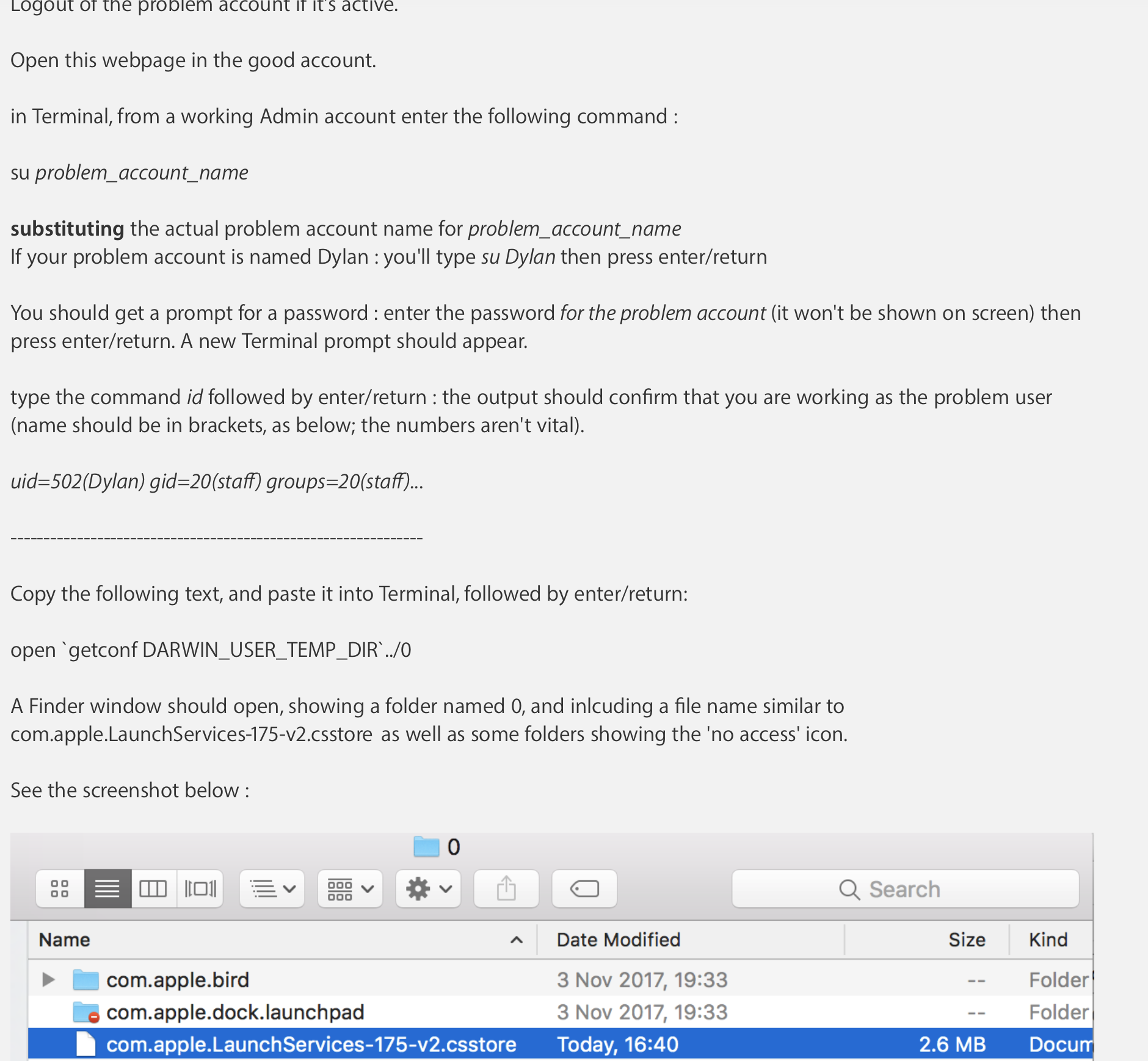 you can't open the application because it… - Apple Community