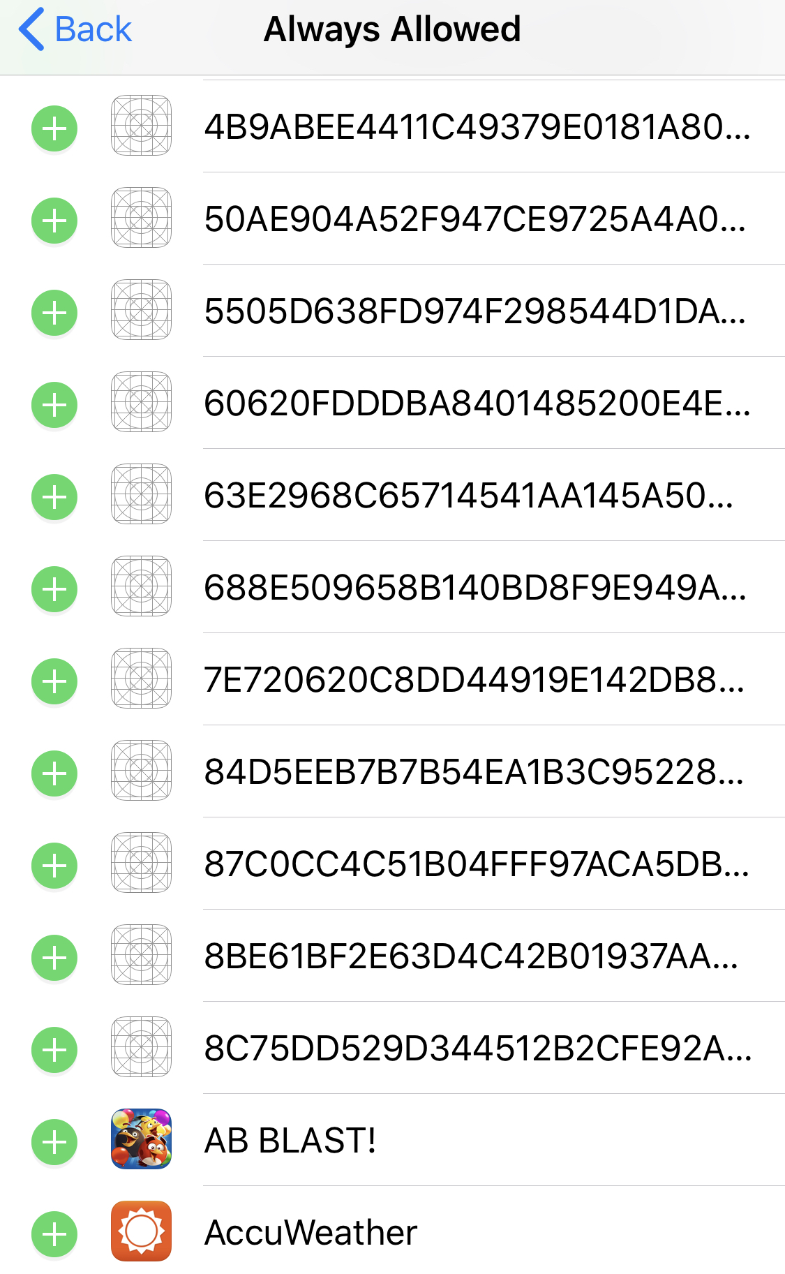 Screen Time/Always Allowed?? What are the… - Apple Community