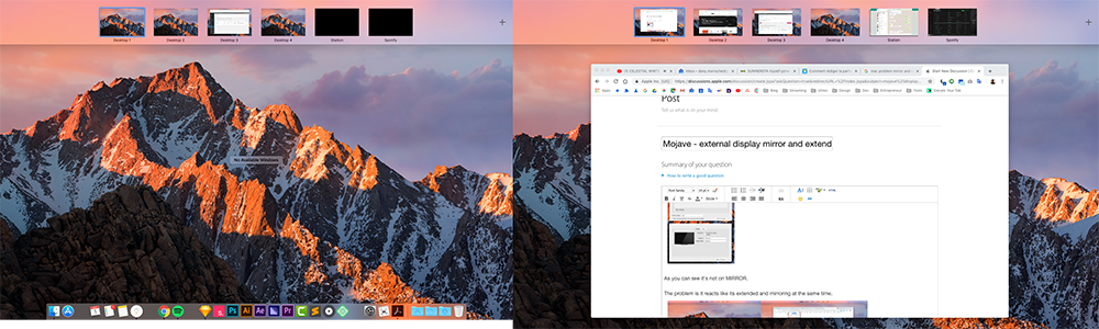 Mojave - external display mirror and exte… - Apple Community