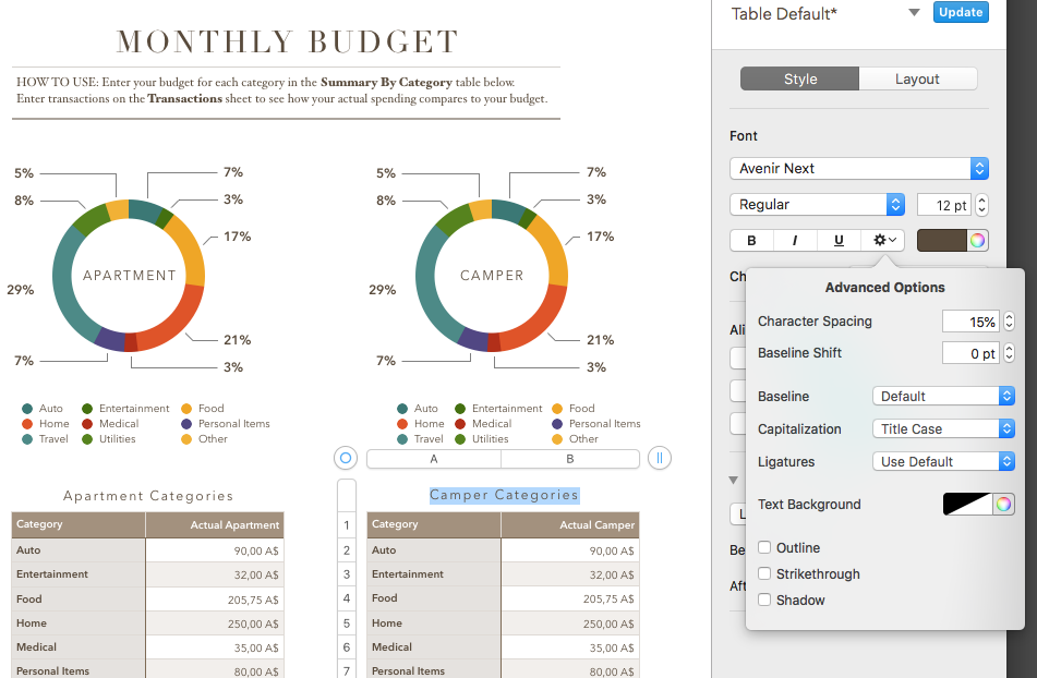 Number Spreadsheet Template - Apple Community