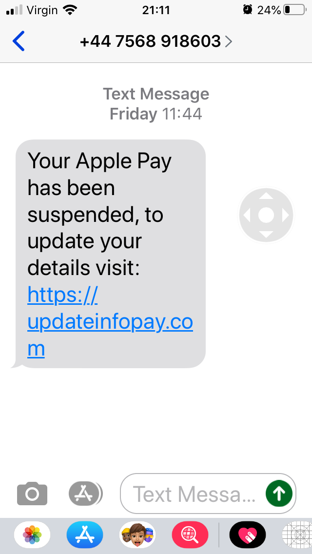 Apple Pay through Wallet app scam? - Apple Community