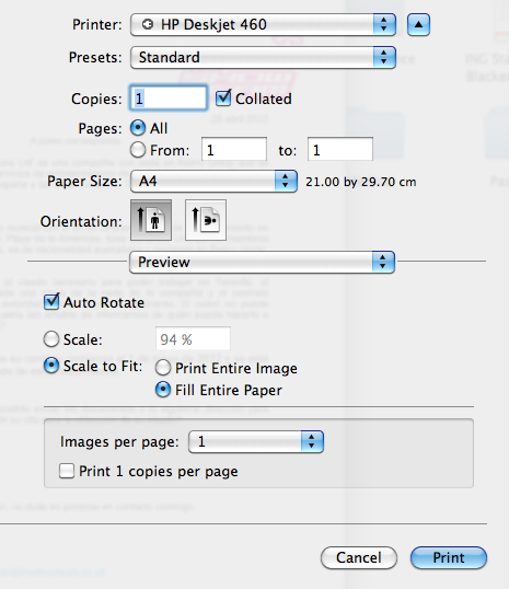 When printing Pages documents or PDF's, t… - Apple Community