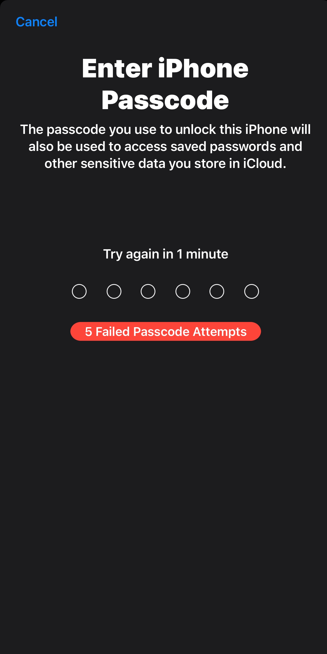I forgot my old passcode - Apple Community