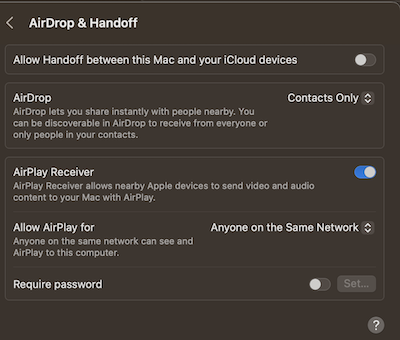 AIRDROP MACPRO - Apple Community
