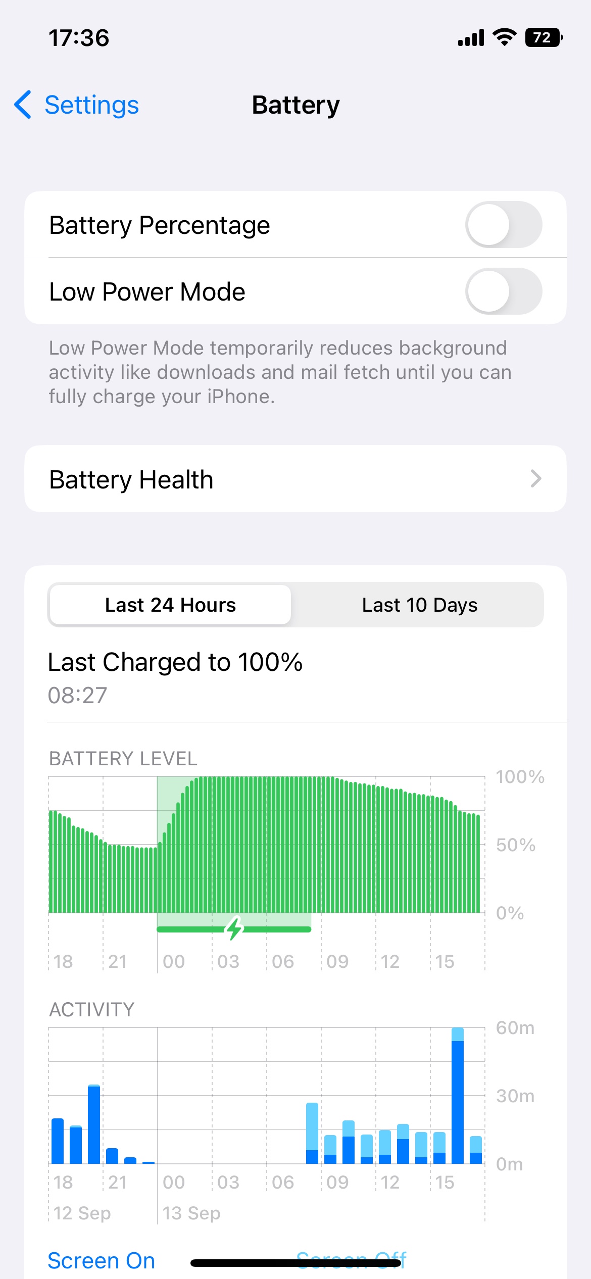 iOS 16.0 Can’t disable Battery Percentage - Apple Community