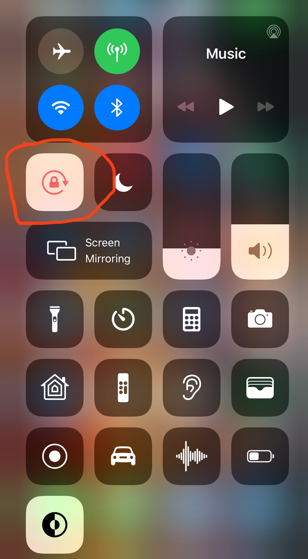 Screen rotation - Apple Community