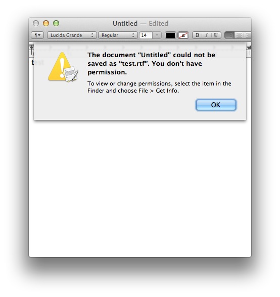You do not have permission. - Apple Community