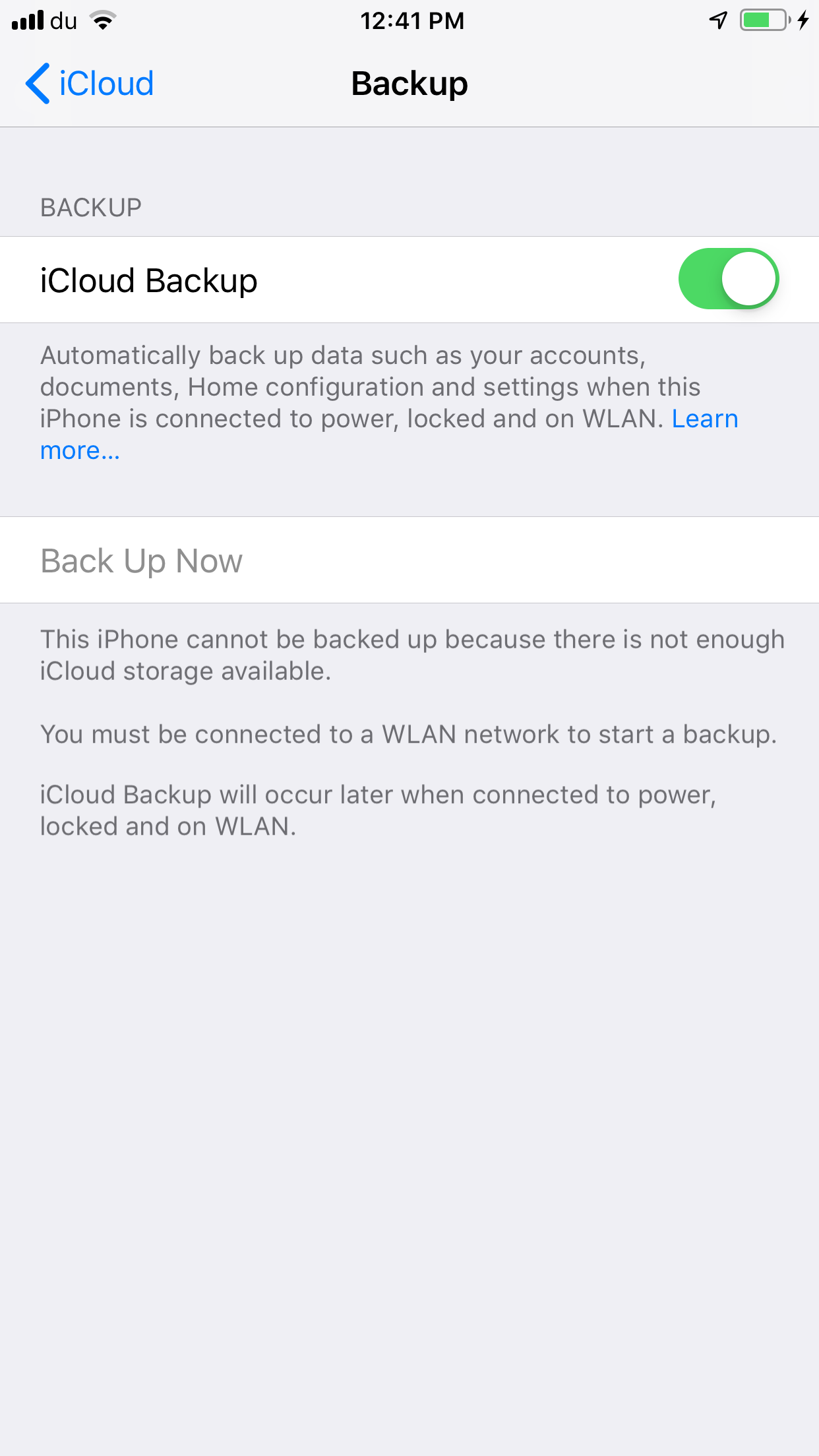 I want to get my iCloud backup - Apple Community