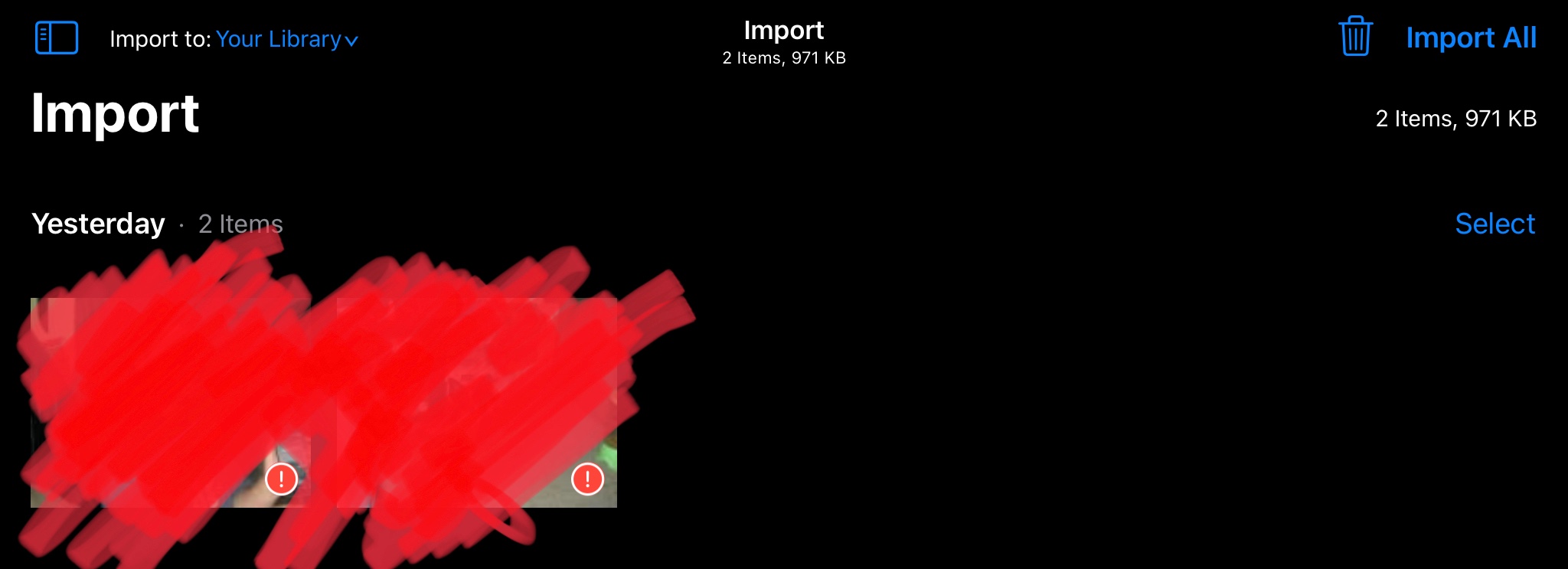 Unable to import photos to my ipad from c… - Apple Community