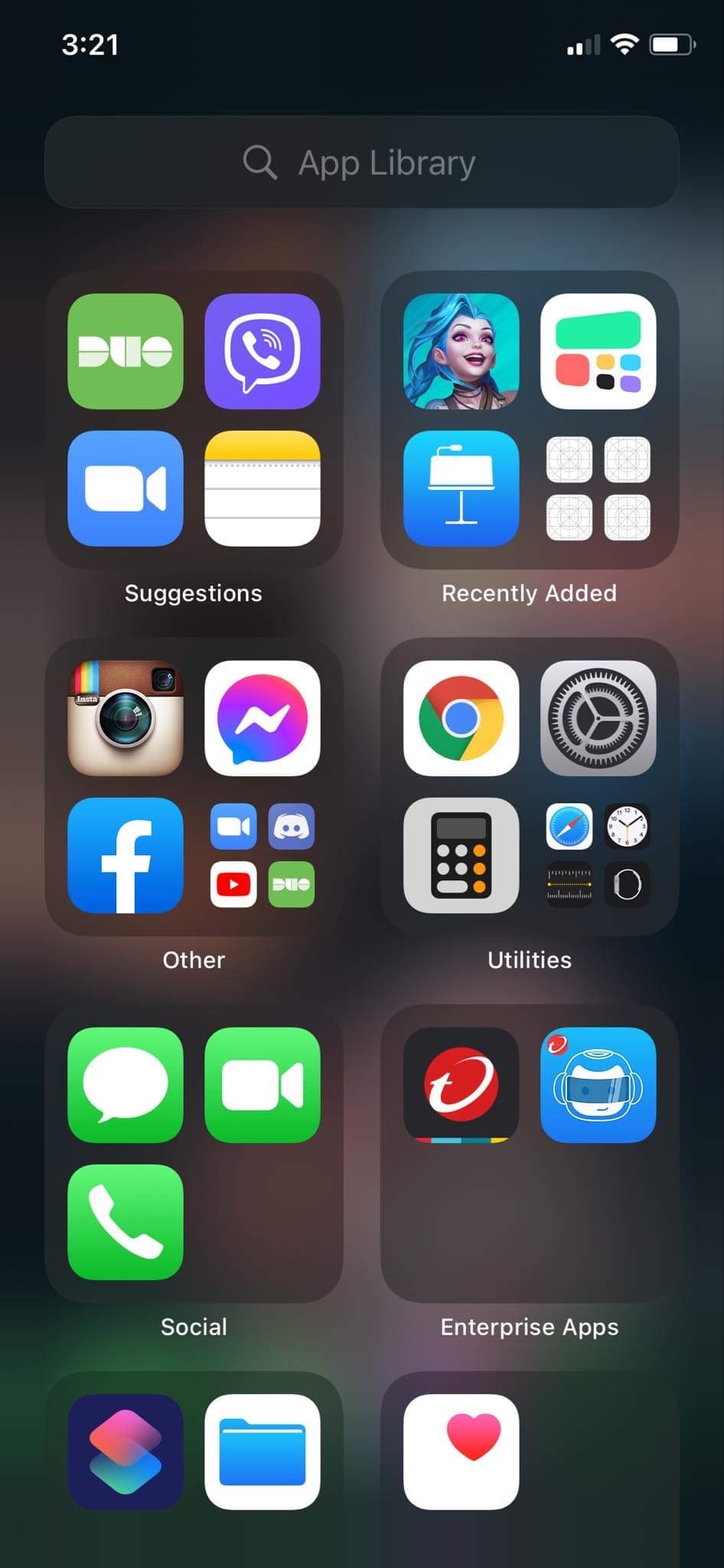 App Library messed up - Apple Community