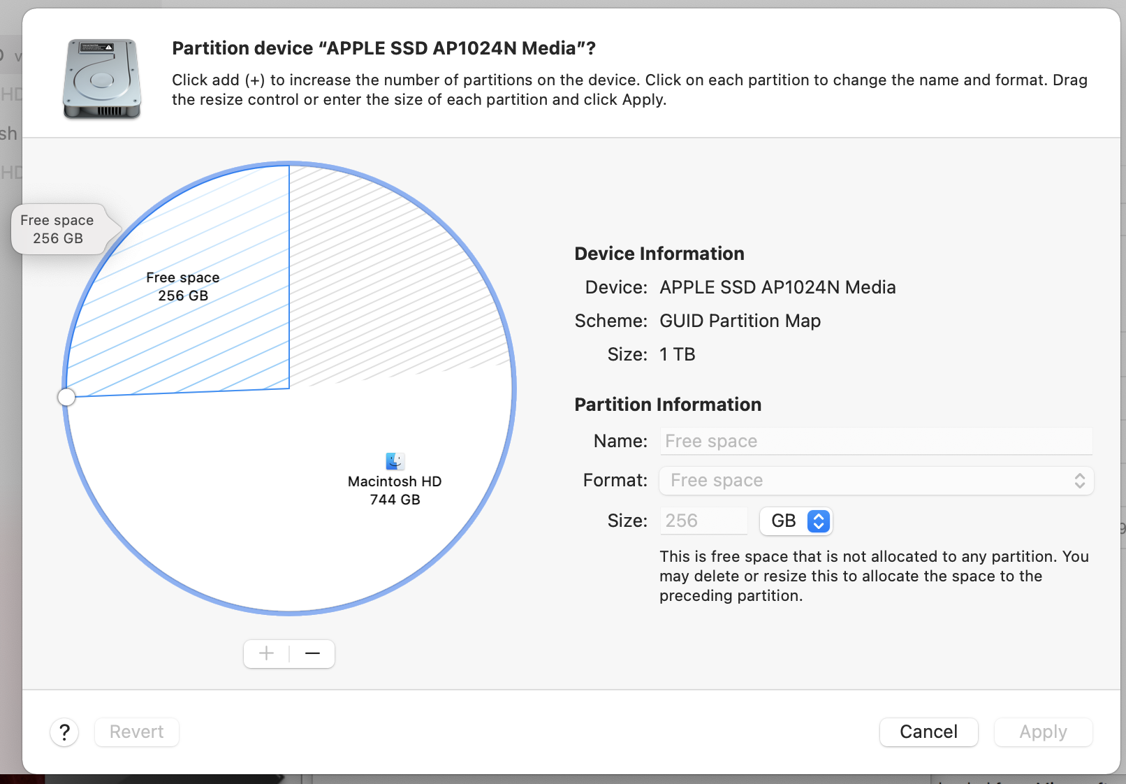 How to reclaim the free partition after r… - Apple Community