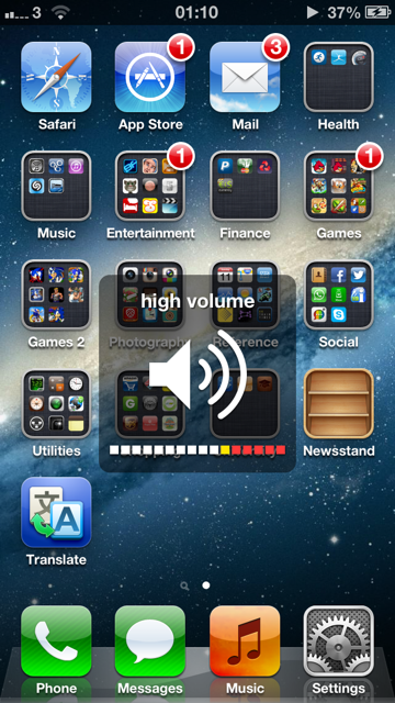 iphone 5 "high volume" warning??? music i… - Apple Community