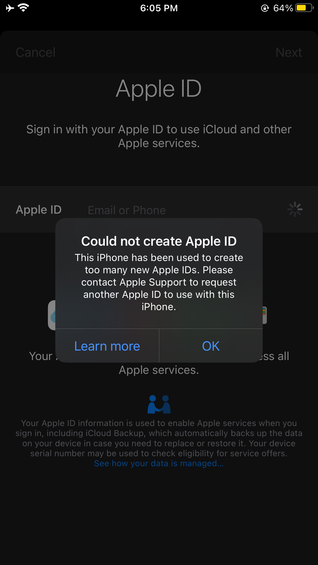 Please create new Apple id - Apple Community