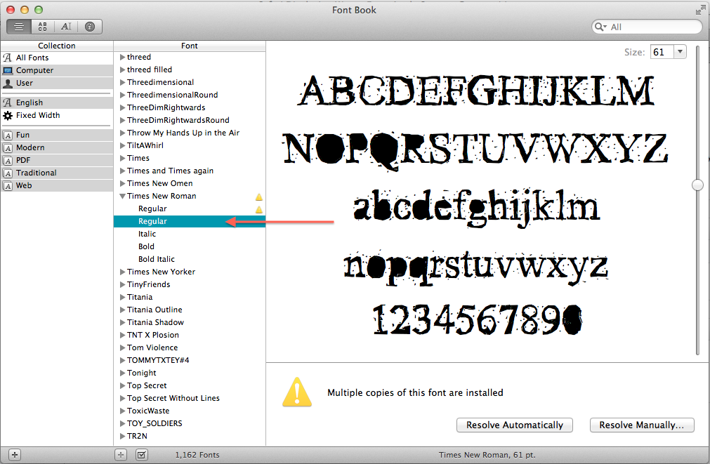 Safari Displaying Wrong Font - Apple Community