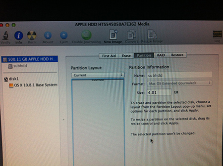 partition error. couldn't unmount disk - Apple Community