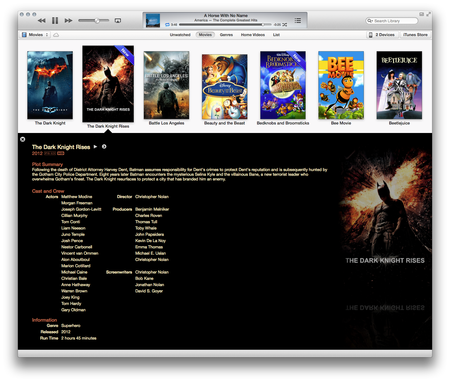 iTunes 11: TV Show & Movie Metadata - Apple Community